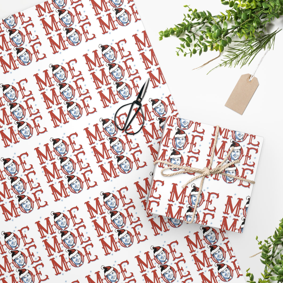 Christmas Moe Wrapping Paper – Just Call Moe